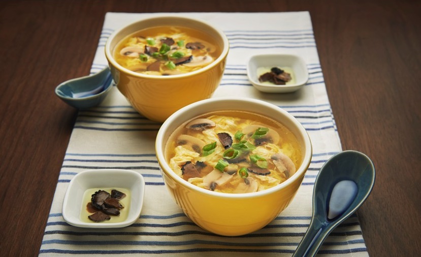 Aromatic Consommé with Truffle and Egg - Eggs.ca