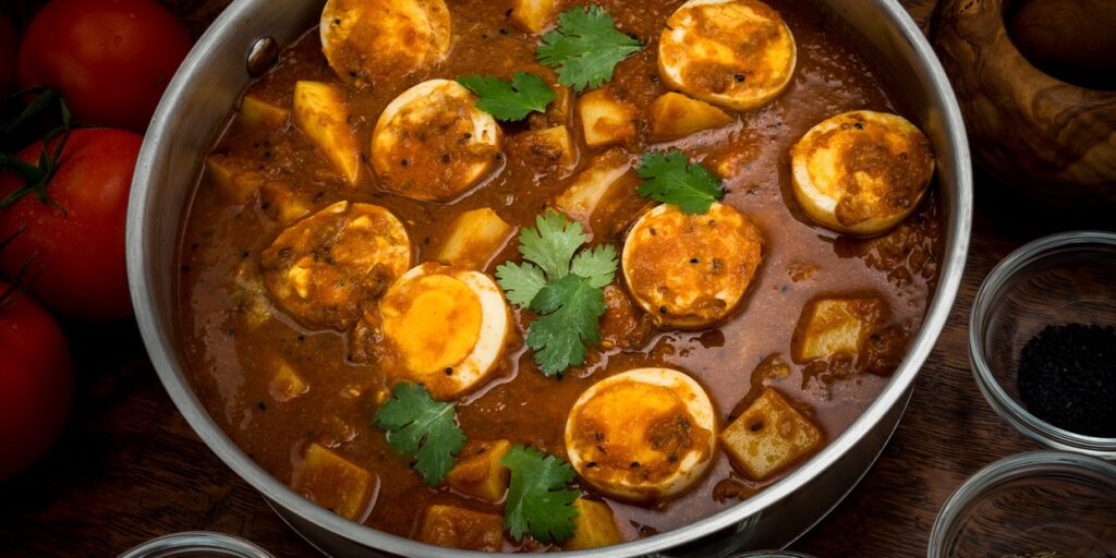 Bengali Five Spice Anda Aloo Curry - Eggs.ca