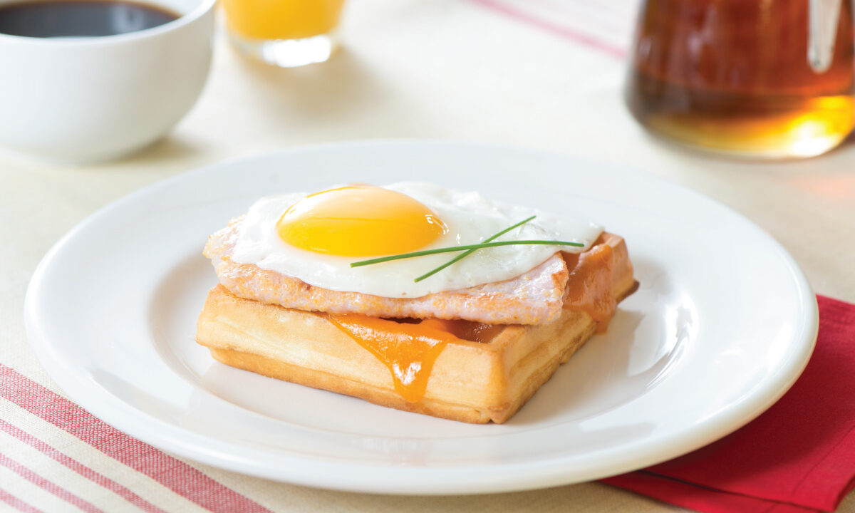 Sunny Day Waffle Stack - Eggs.ca