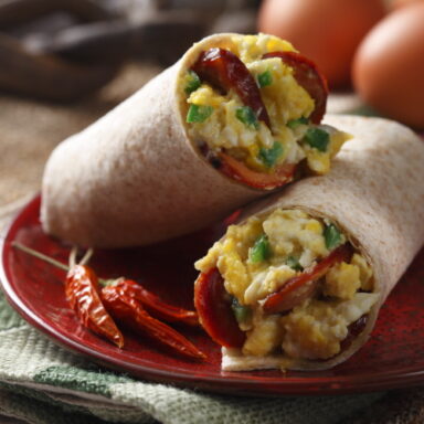Egg and Bean Burrito - Eggs.ca