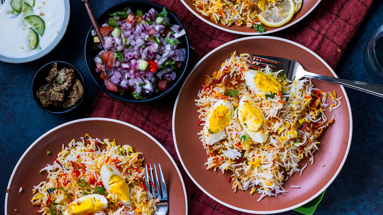 Egg Biryani - Eggs.ca