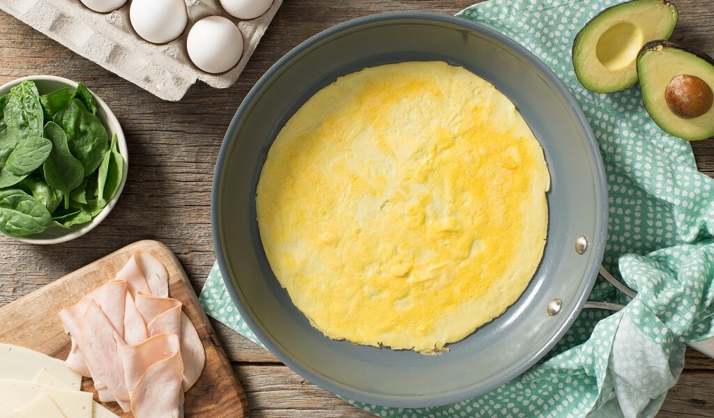 Egg Wraps with Ham and Cheese - Eggs.ca