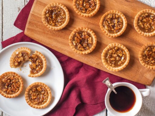 Maple Walnut Tarts - Eggs.ca
