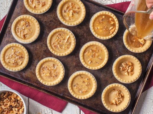 Maple Walnut Tarts - Eggs.ca