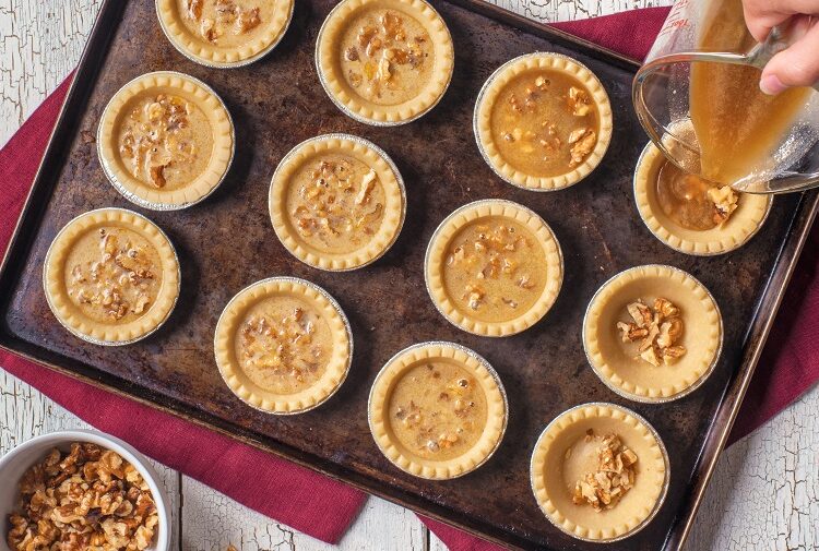 Maple Walnut Tarts - Eggs.ca