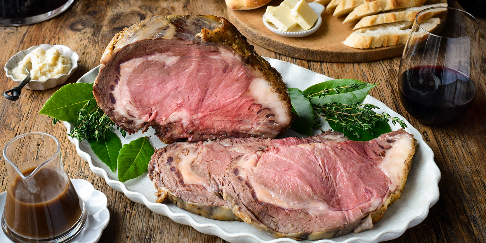 Rib Roast with Horseradish Salt Crust - Eggs.ca