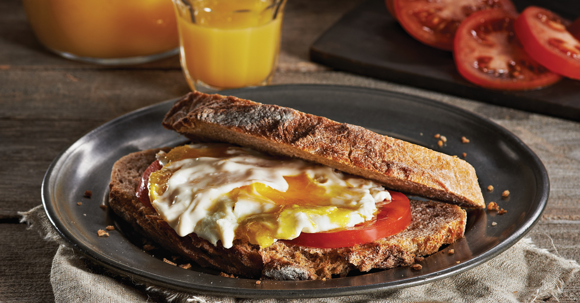 Sunrise Egg Sandwich - Eggs.ca