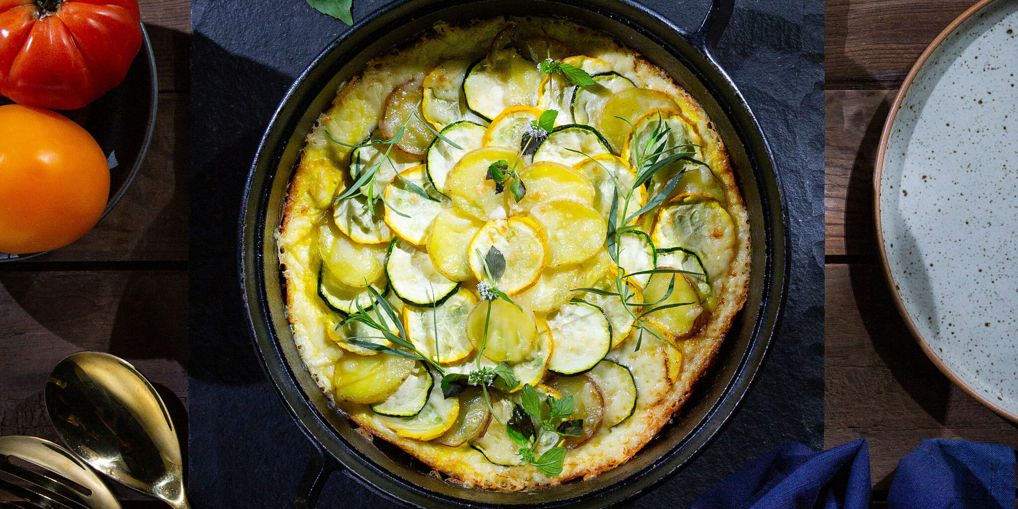 Elevated Breakfast For Dinner Frittata - Eggs.ca