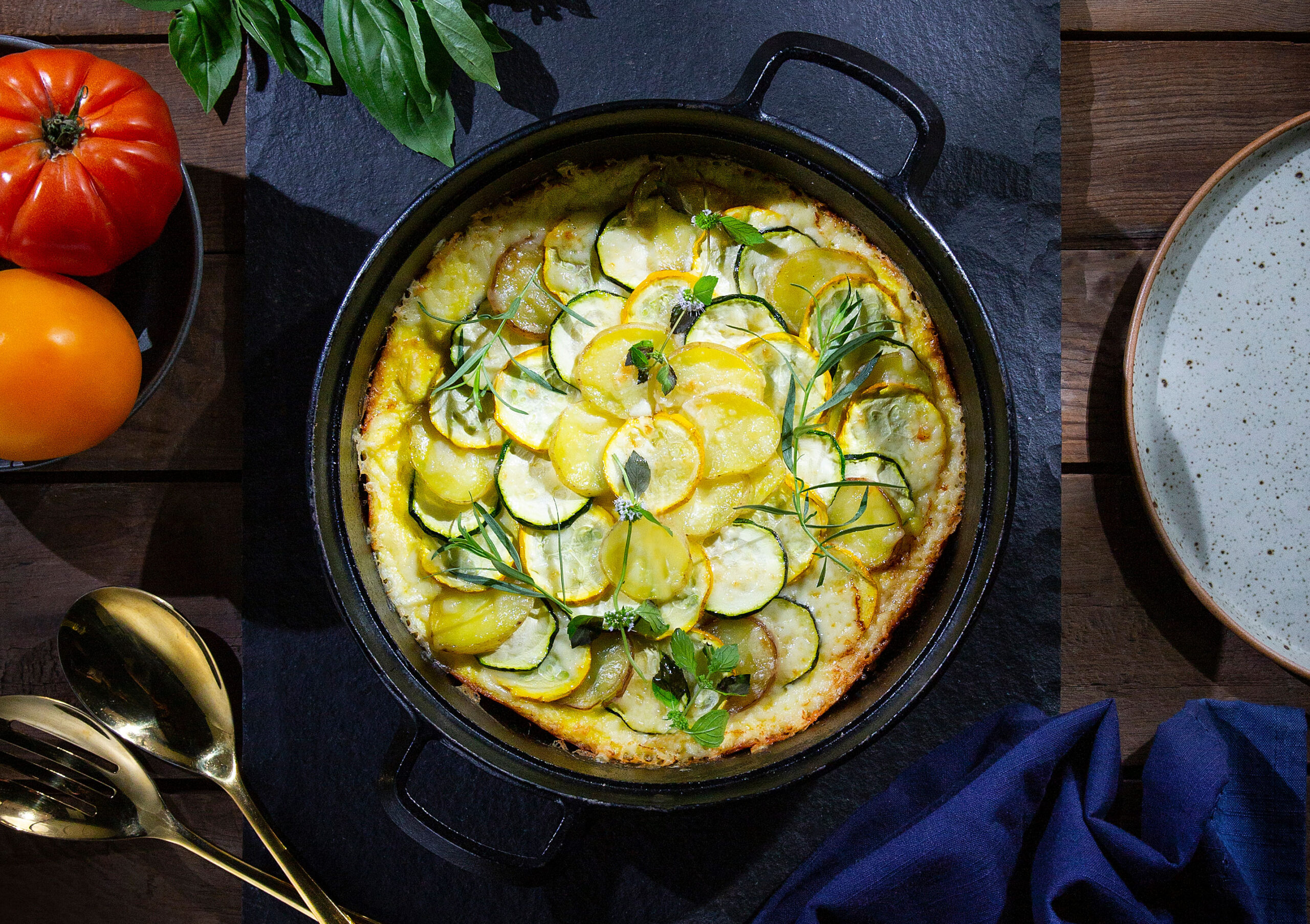 Elevated Breakfast For Dinner Frittata - Eggs.ca