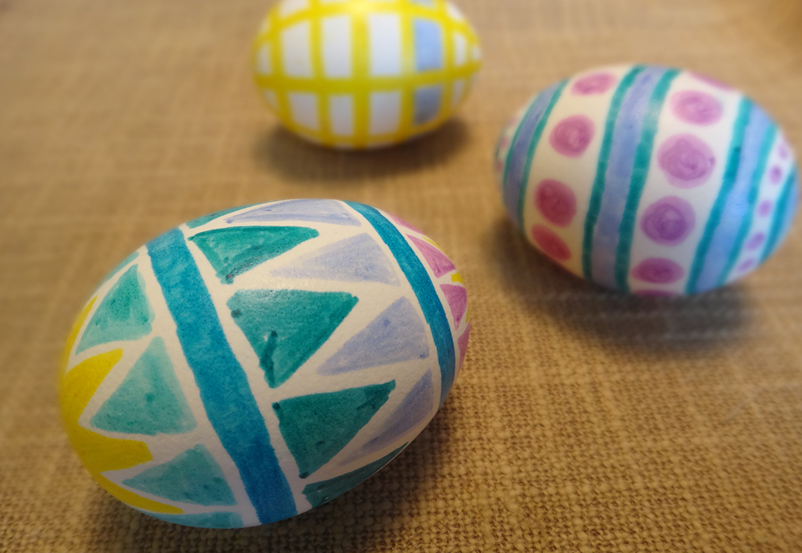 How To Make Magic Marker Easter Eggs - Eggs.ca