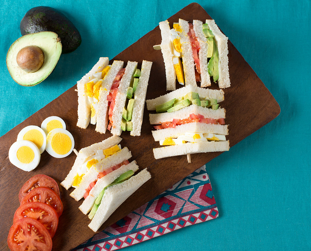 Peruvian Triple Sandwiches - Eggs.ca
