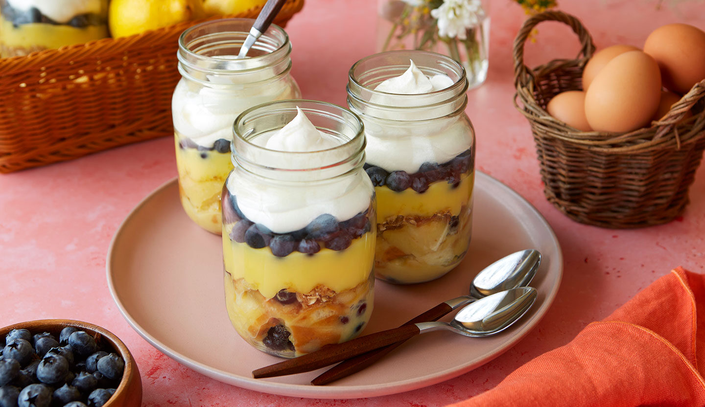 Mini Bread Puddings - Eggs.ca