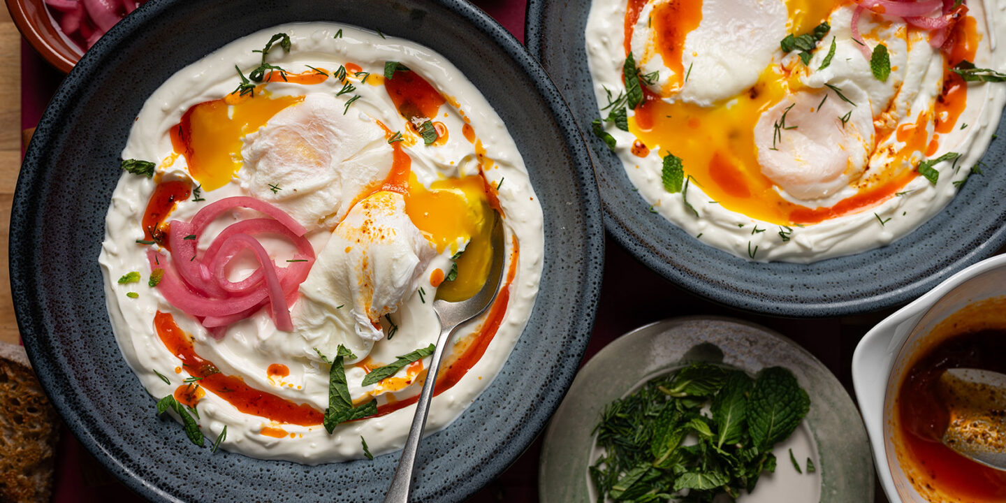 Cilbir (Turkish Eggs) - Eggs.ca